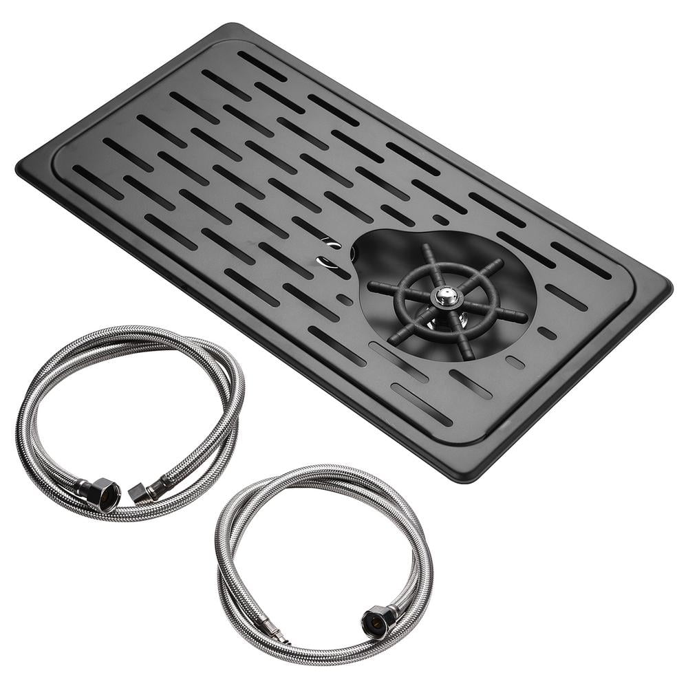 WAASOSCON Bar Glass Rinser Bar Sink Cup Cleaner Stainless Steel Cup ...