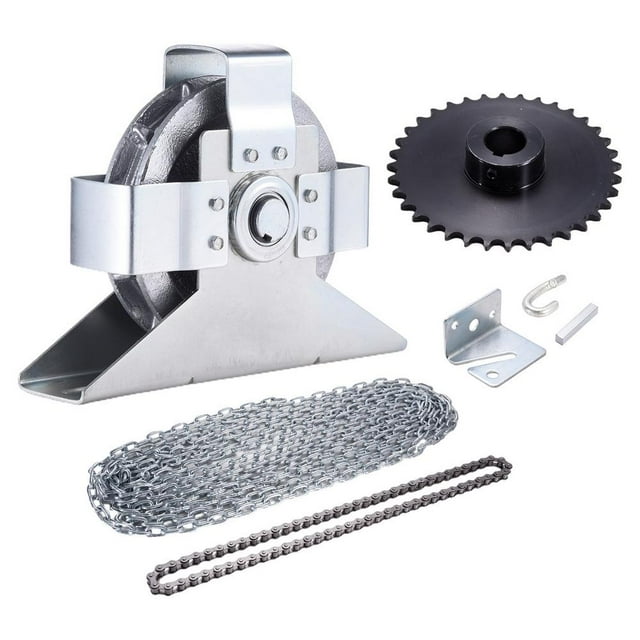 WAASOSCON Garage Door Chain Hoist Garage Jackshaft Door 3:1 Heavy Duty ...