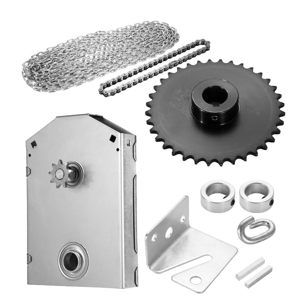 WAASOSCON Garage Door Chain Hoist Jackshaft Door Opener Chain Hoist 4:1 ...