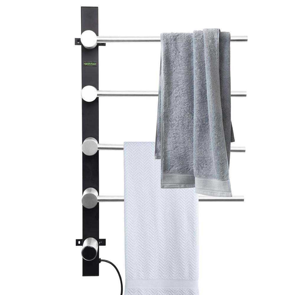 WAASOSCON Heated Towel Racks Towel Warmer Rack For Bathroom 304 ...