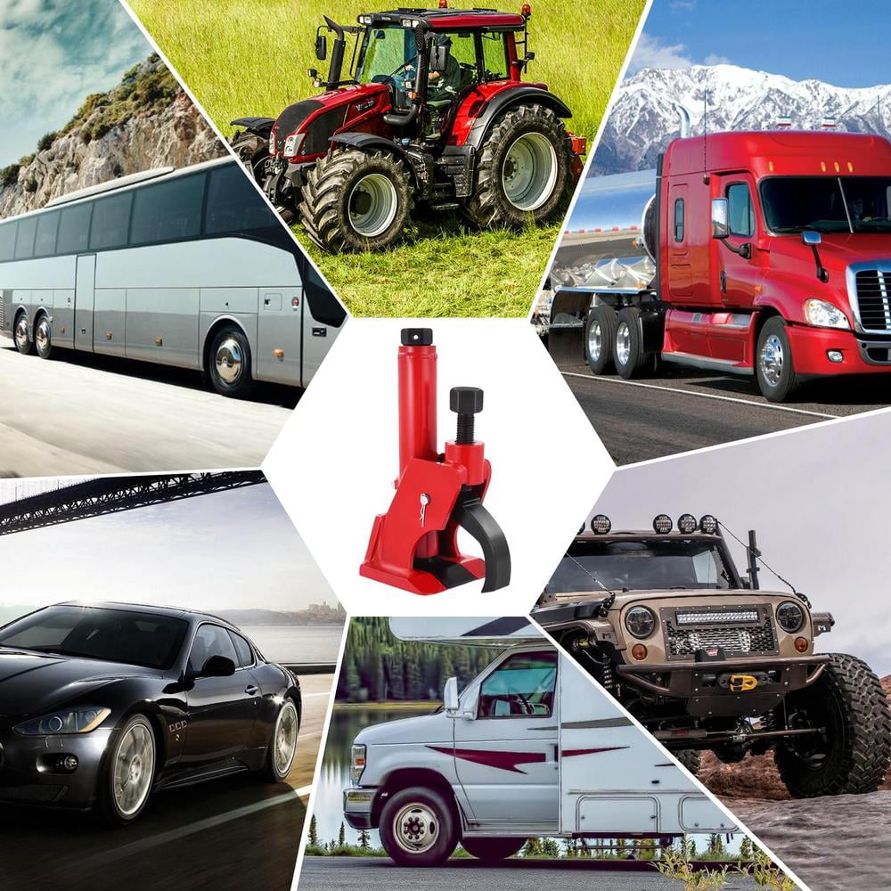 WAASOSCON Heavy-Duty Manual Portable Bead Breaker Tool (Red), Ideal for ...