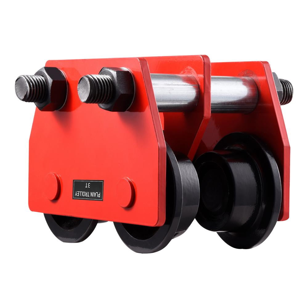 WAASOSCON Hoist Manual Trolley Large Capacity Heavy Duty Beam Trolleys ...