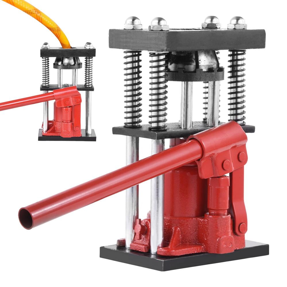 WAASOSCON Hydraulic AC Hose Crimper Kit | 6-Teeth Manual Benchtop ...