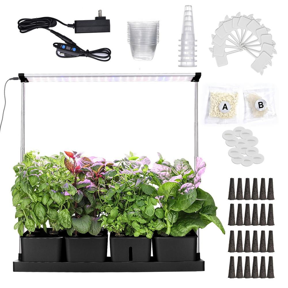 WAASOSCON Indoor Hydroponic Garden System, 20-Pod Smart Indoor Plant ...