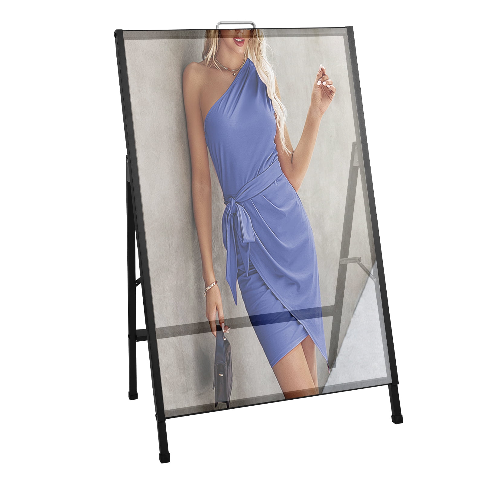 WAASOSCON Poster Board Stand | Store Sign Holder Stand | Metal Pedestal ...