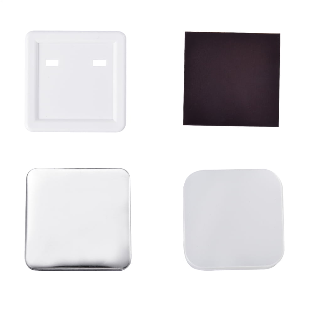 WAASOSCON Refrigerator Magnet DIY Materials Set of 200 Magnet Presser ...