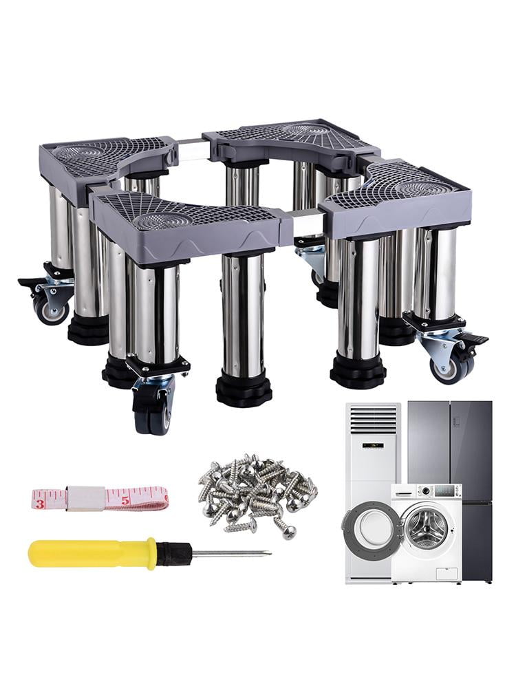 WAASOSCON Sturdy Mobile Base with Locking Casters, 7.8" Height, 8 Bases ...