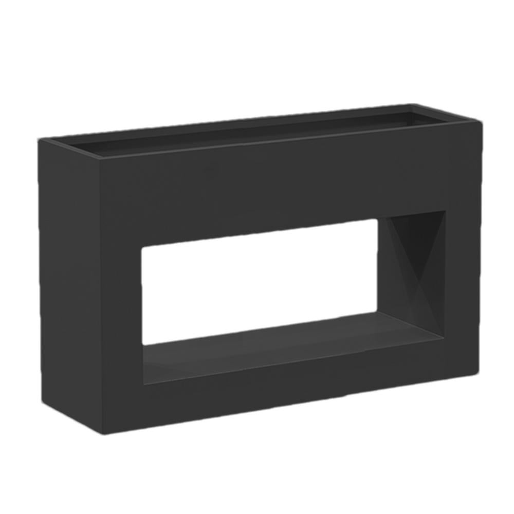 WAASOSCON Tall and Long Metal Planter Rectangular Divider Flower ...