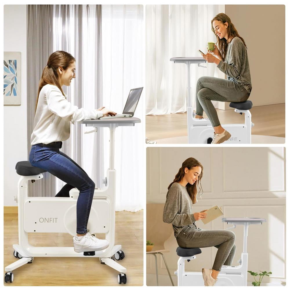WAASOSCON Tri-Function Exercise Cycle, Indoor Cycling Trainer with ...
