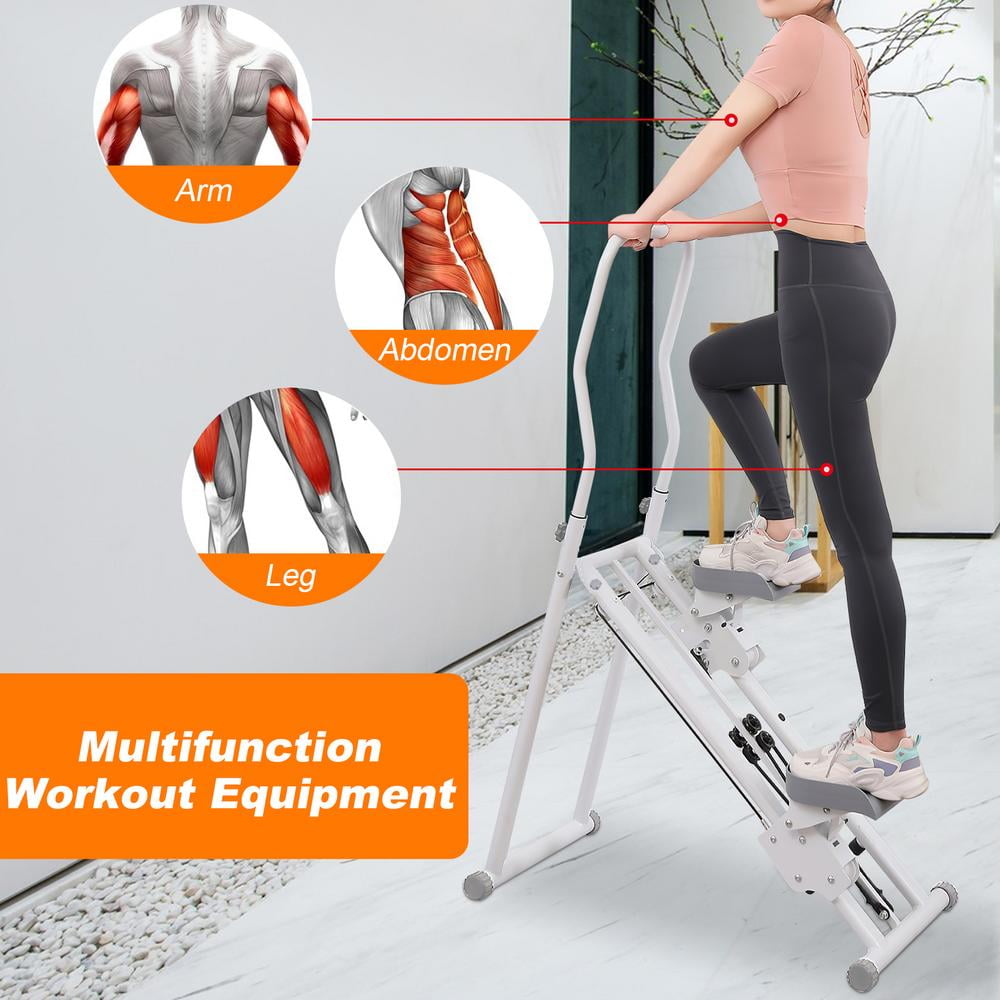 WAASOSCON Vertical Climbing System & Full-Body Cardio Machine, 330lbs ...
