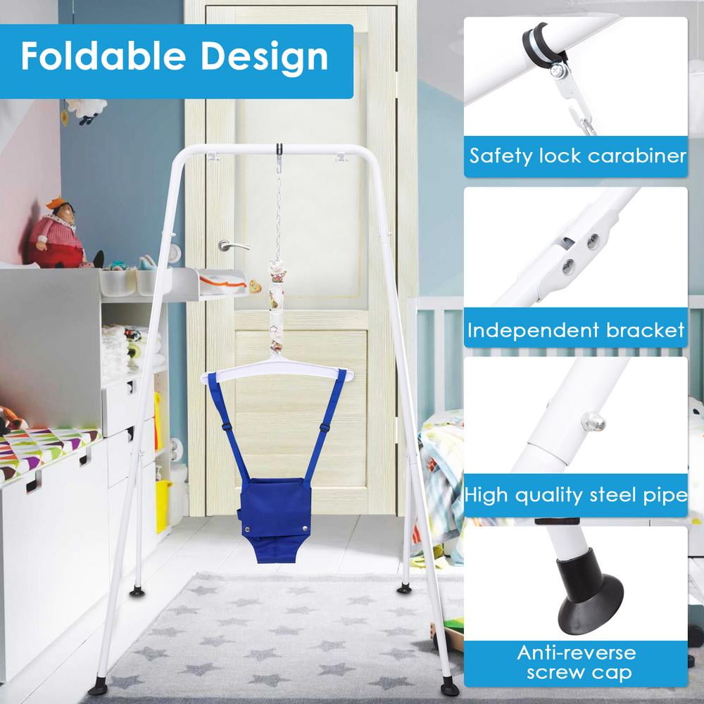 WAASOSCON djustable and Foldable Kids Jumpers and Bouncers, 62x58x50 ...