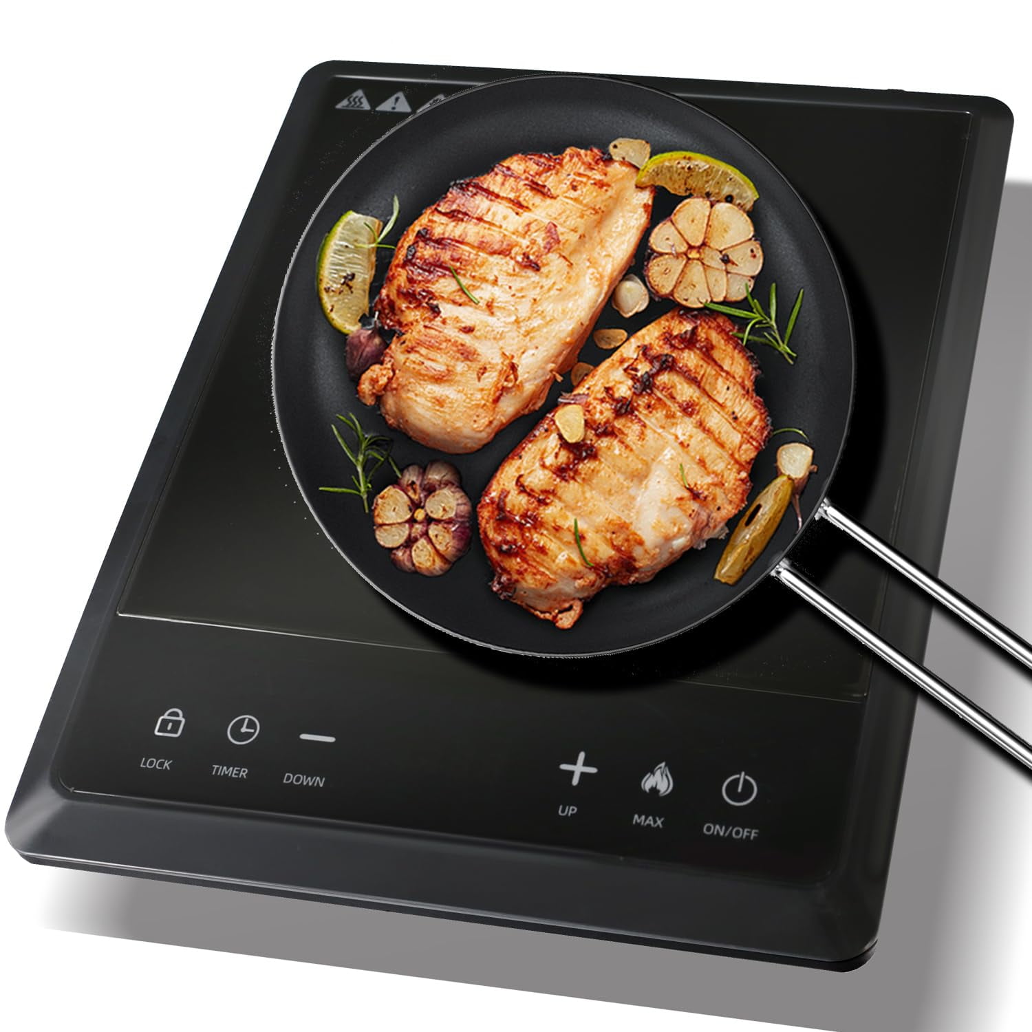WAATFEET 1700W Portable Induction Cooktop,Electric Induction Cooker and ...