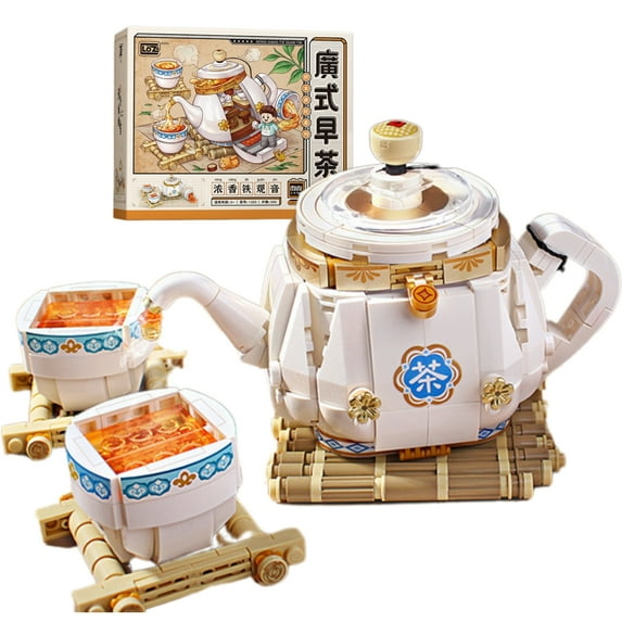 WAAYEE Cantonese Dim Sum Building Blocks Set - Mini Simulation Food ...
