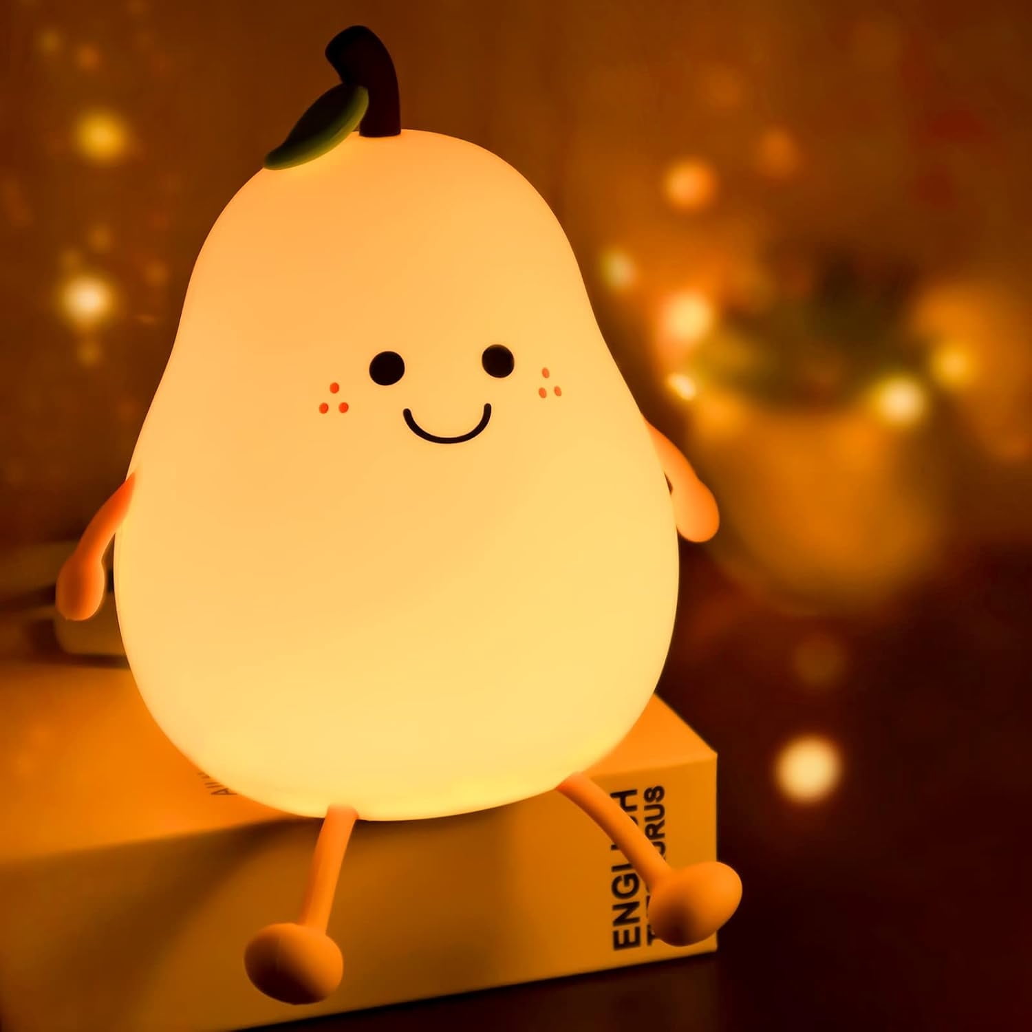 WAAYEE Night Light, LED Squishy Novelty Animal Night Lamp, Food Grade ...