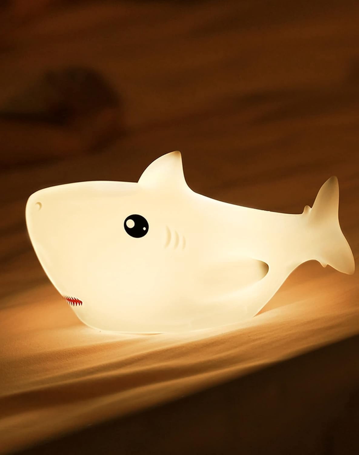 WAAYEE Night Light, LED Squishy Novelty Animal Night Lamp, Food Grade ...