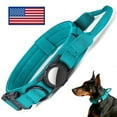 WAAYEE Upgraded Tactical AirTag Dog Collar - Heavy Duty, Adjustable ...