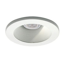 WAC Lighting WAC 4" Round Aluminum Adjustable Directional Trim in White ...