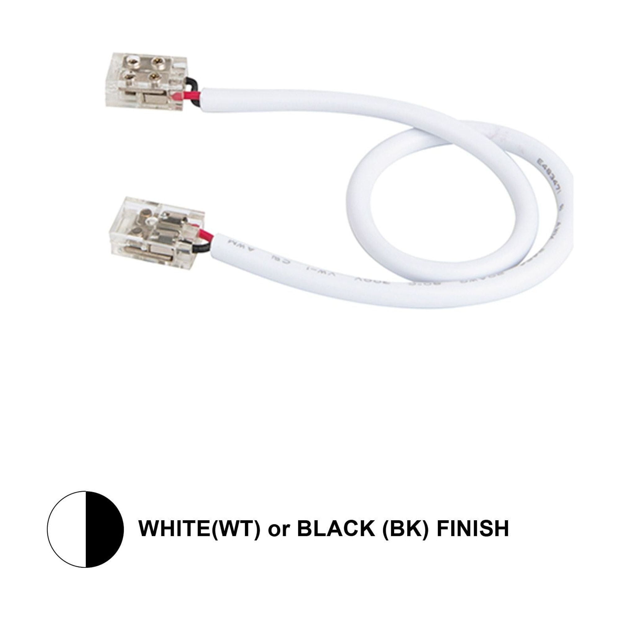 WAC Lighting Basics & Gemini 72" In-Wall Rated Aluminum Joiner Cable in ...