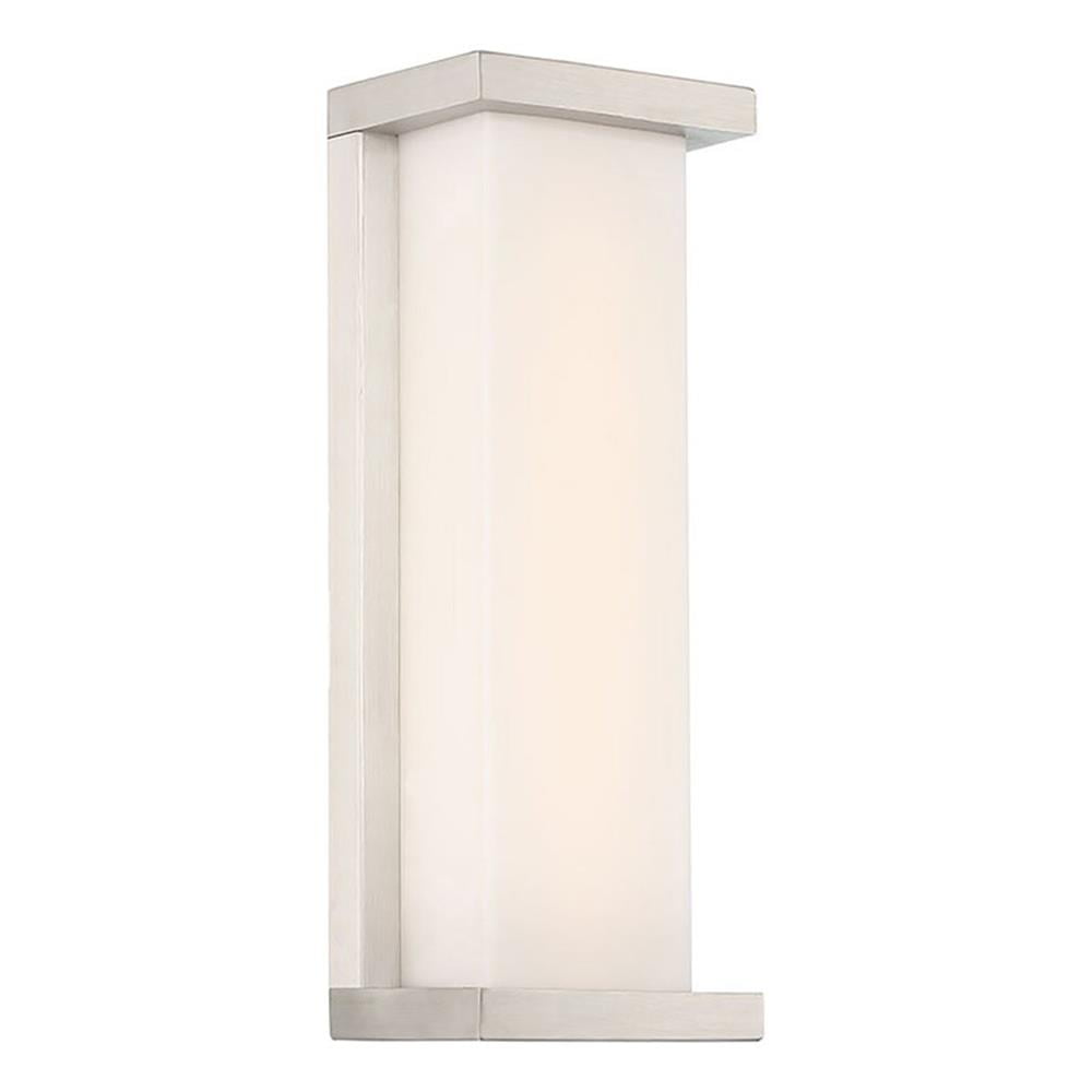 WAC Lighting Case 14" LED Stainless Steel Indoor/Outdoor Wall Light in ...