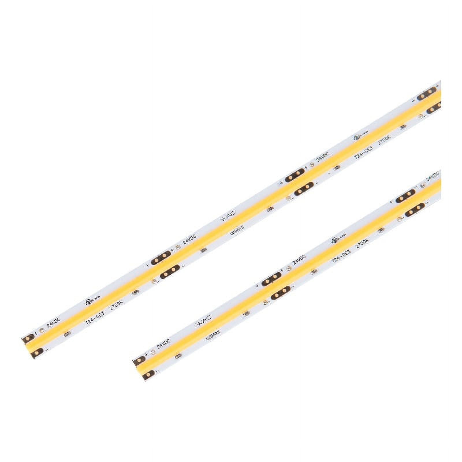 WAC Lighting Gemini 2700K 24Ft Reel Aluminum Phosphorus LED Tape Light ...