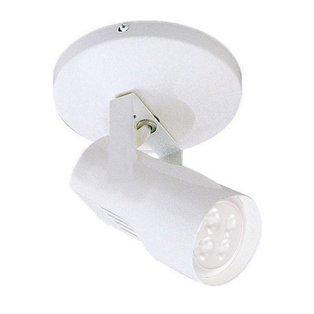 WAC Lighting Spot 007 Aluminum LED Monopoint Spot Light in White ...