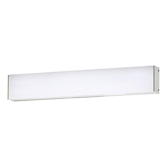 WAC Lighting Strip 18" 1-Light 2700K Aluminum Bathroom Vanity Light in ...