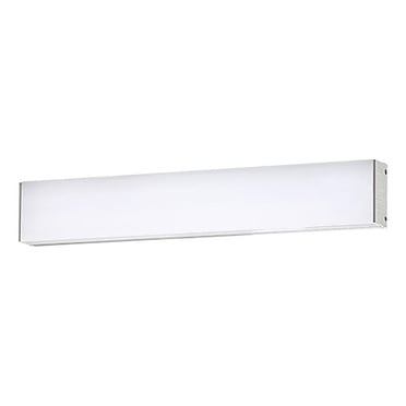 WAC Lighting Strip 24" 1-Light 2700K Aluminum Bathroom Vanity Light in ...