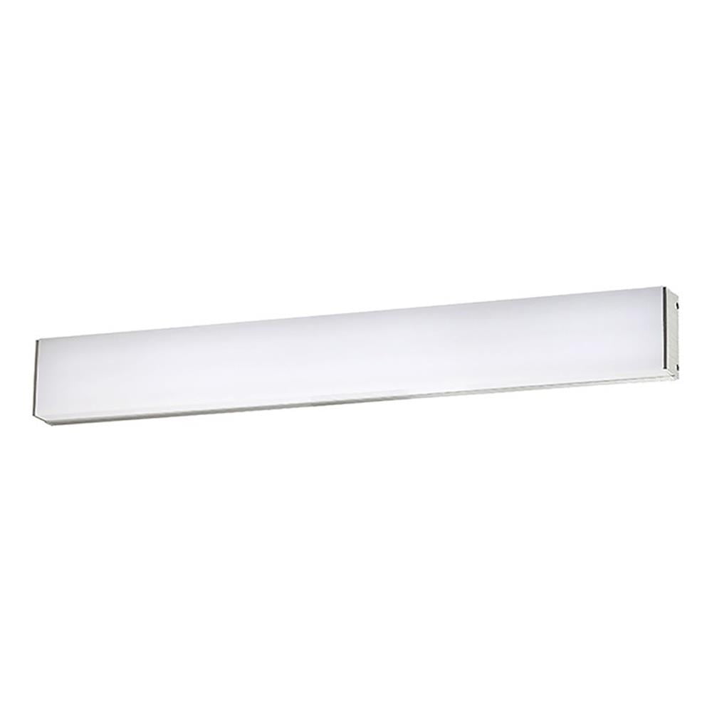WAC Lighting Strip 24" 1-Light 2700K Aluminum Bathroom Vanity Light in ...