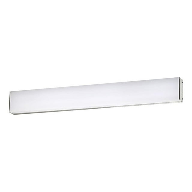 WAC Lighting Strip 24" 1-Light 2700K Aluminum Bathroom Vanity Light in ...