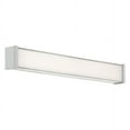 WAC Lighting Svelte 22" 1-Light 2700K Aluminum Bathroom Vanity Light in ...