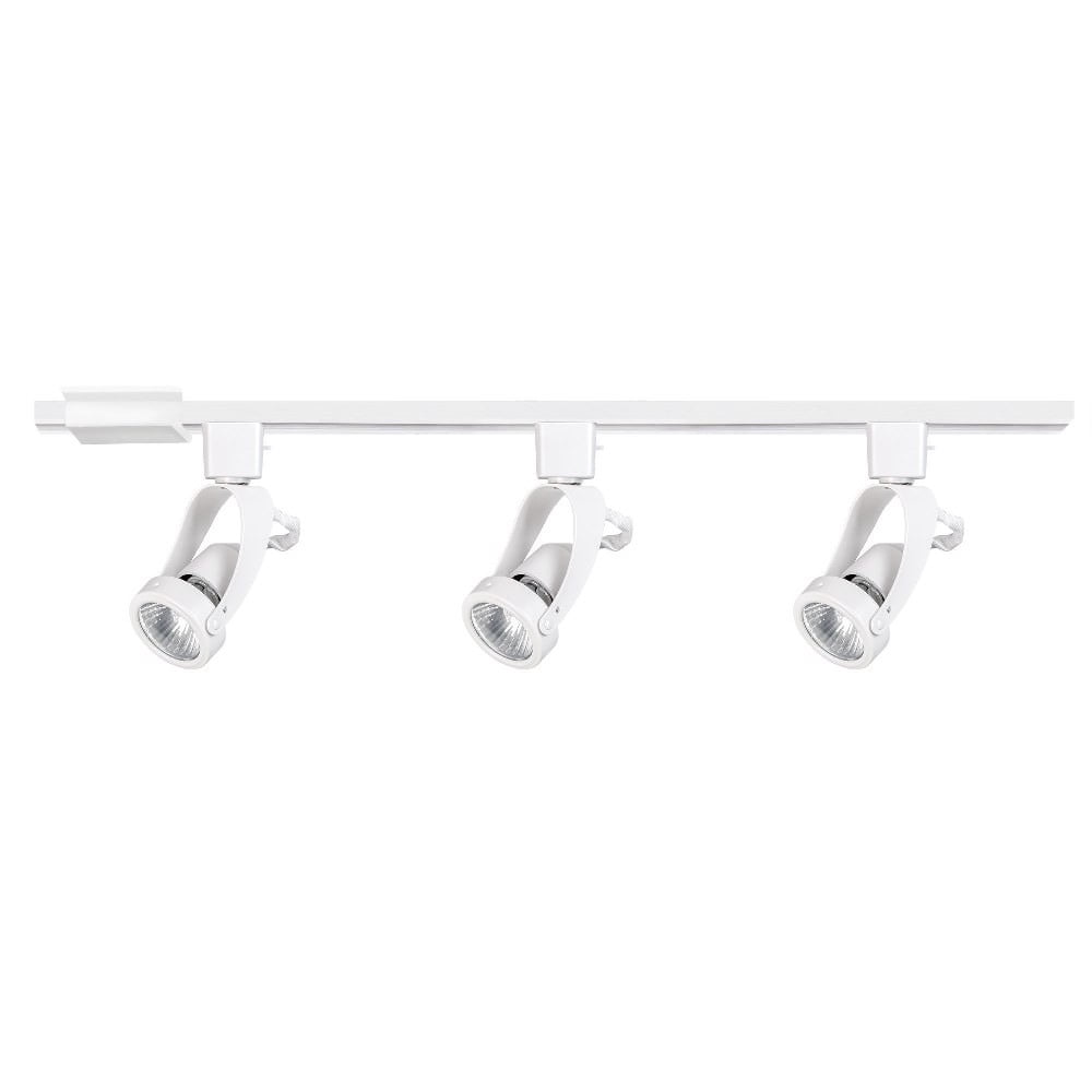 WAC Lighting TK-104 Aluminum H Track LED Line Voltage Track Head in ...