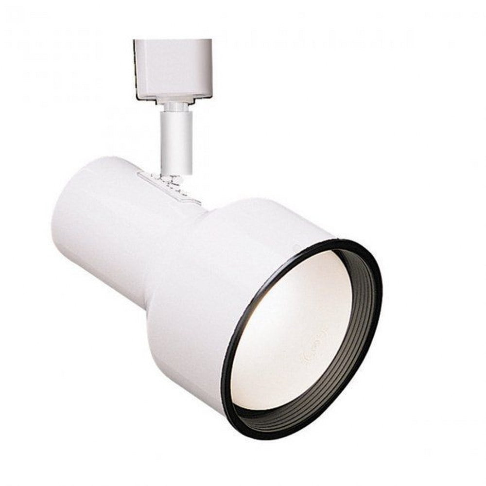 WAC Lighting TK-703 Aluminum H Track Line Voltage Track Head in White ...