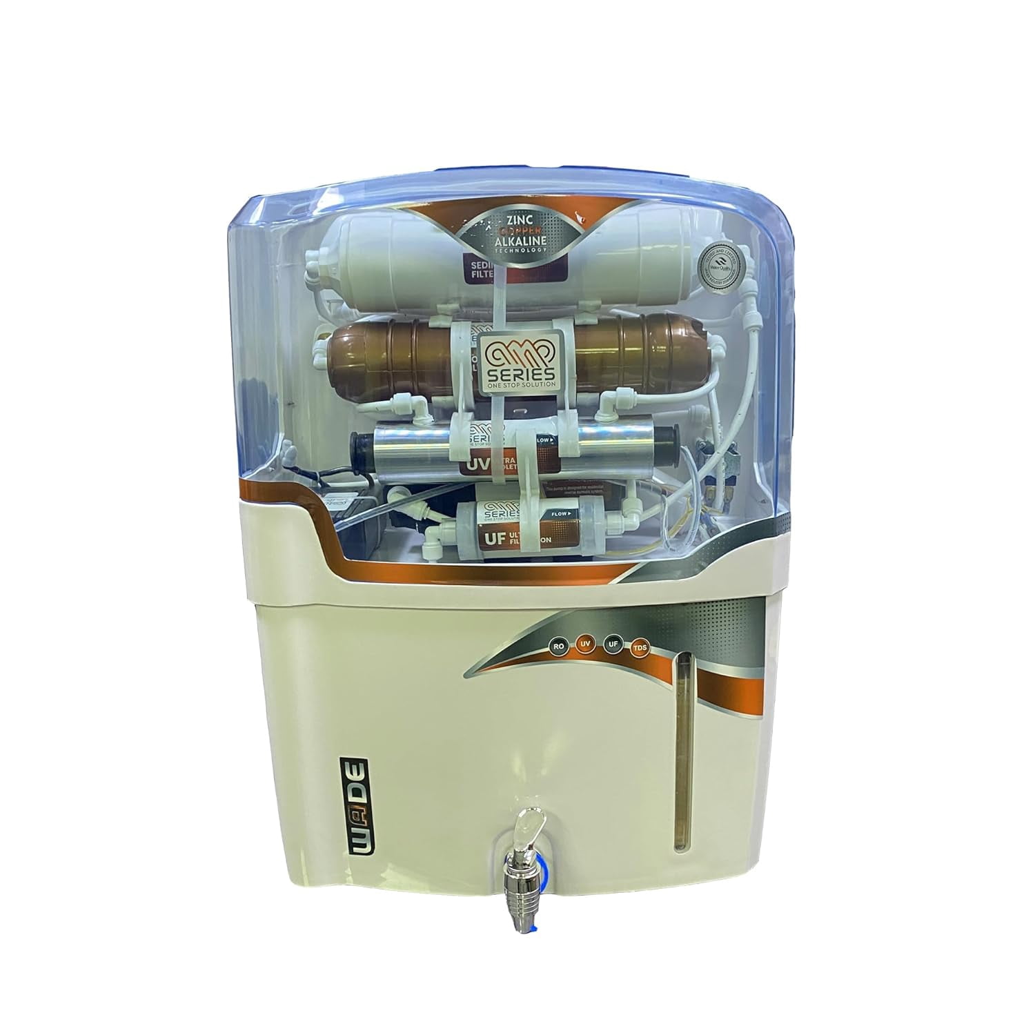 WADE TPT Ro water purifiers 15 Litre Copper RO UV UF ...