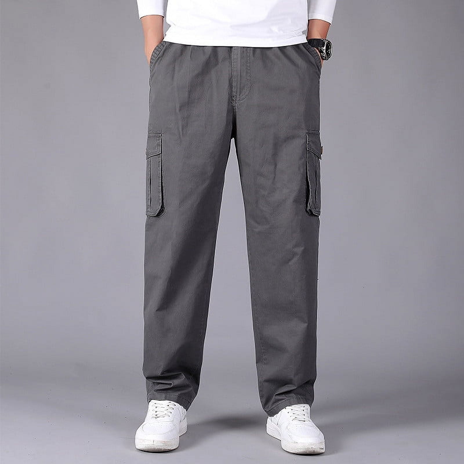 WAENQINLA Cargo Pants for Men Big and Tall Casual Pants Outdoor Hiking ...