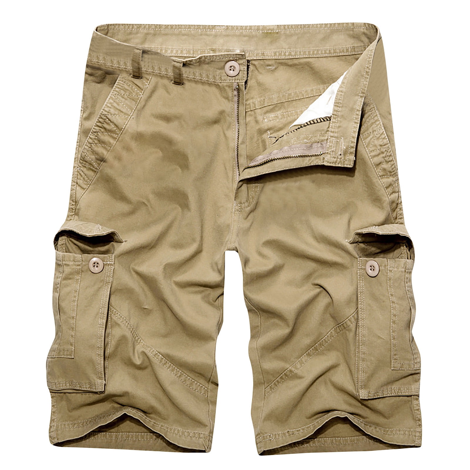 WAENQINLA Cargo Shorts for Men Relaxed Fit Work Shorts Outdoor Military ...
