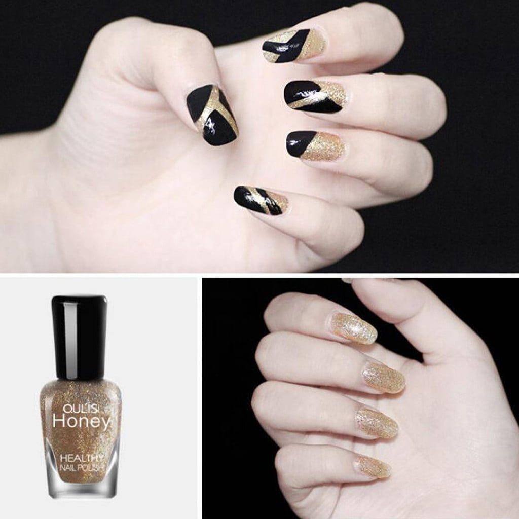 WAENQINLA Color Temperature Control Nail Polish Long Lasting Nail Oil ...