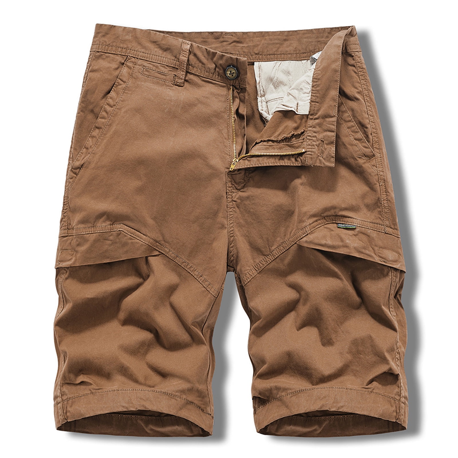 WAENQINLA Men's Cargo Shorts Big and Tall Work Shorts Outdoor Military ...