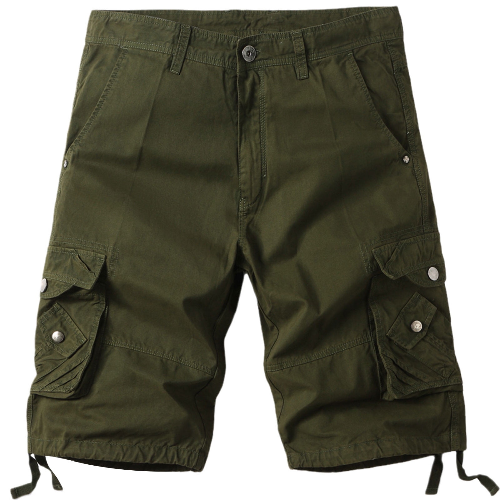 WAENQINLA Men's Cargo Shorts Big and Tall Work Shorts Outdoor Military ...