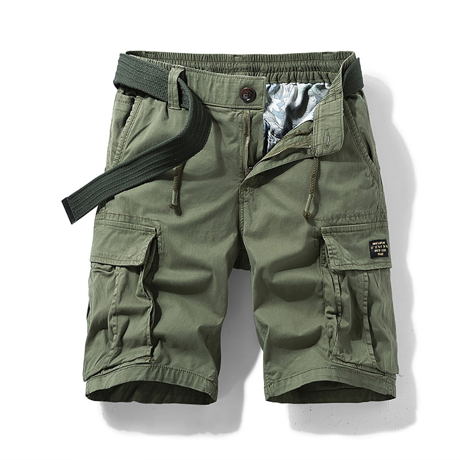 WAENQINLA Men's Cargo Shorts Plus Size Work Shorts Outdoor Combat Short ...
