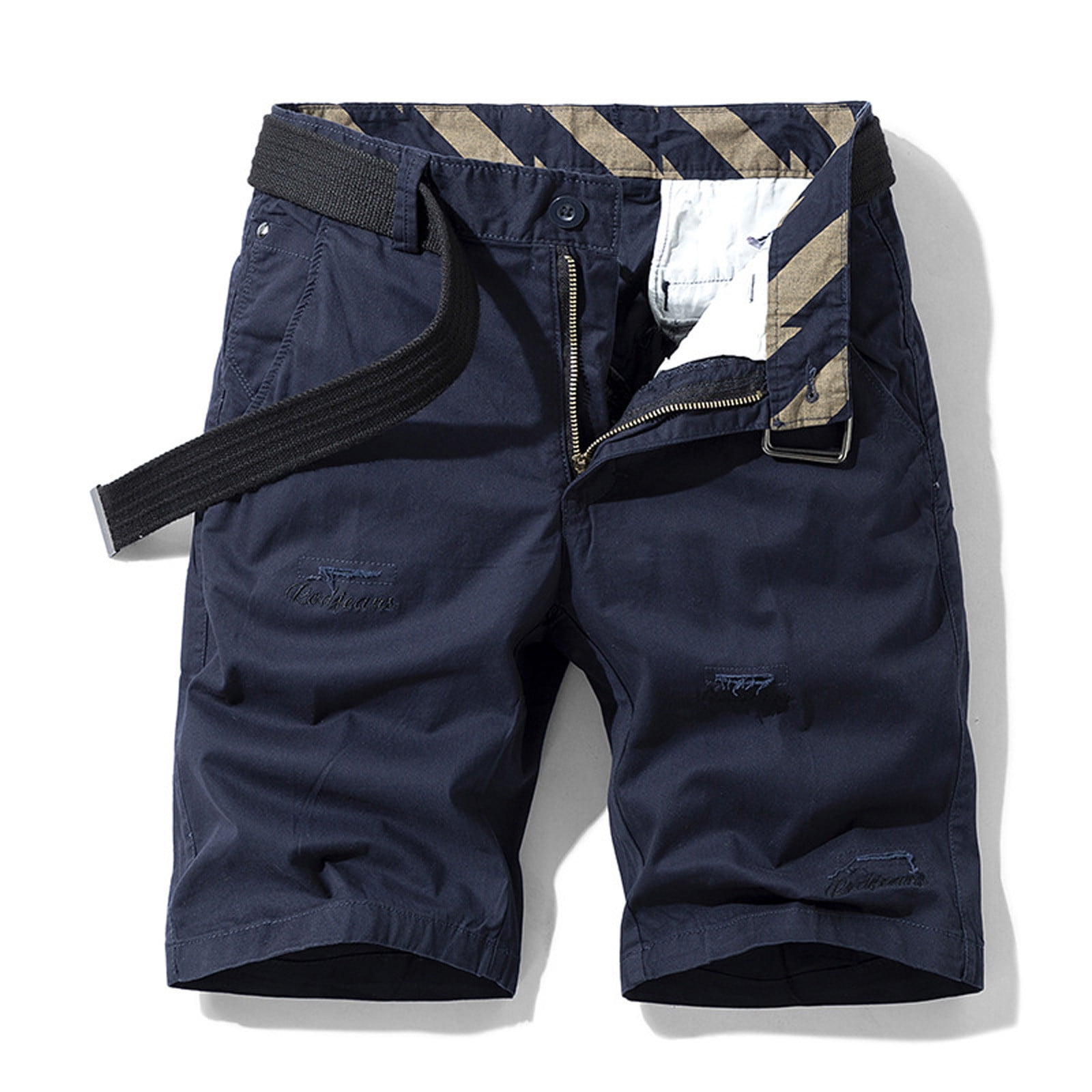 WAENQINLA Men's Cargo Shorts Relaxed Fit Work Shorts Outdoor Military ...