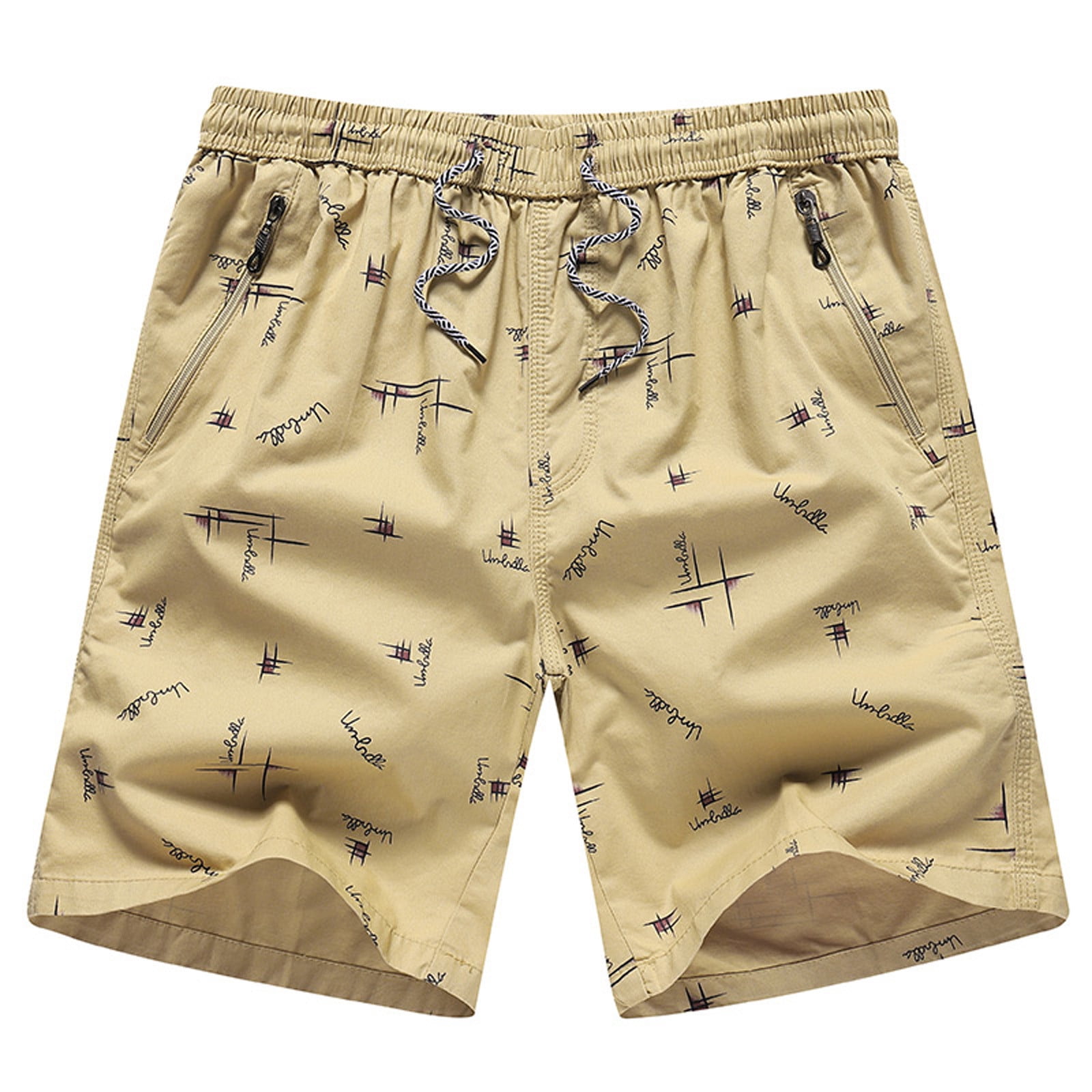 Waenqinla Mens Swim Trunks Plus Size Elastic Wiast Beach Shorts Quick