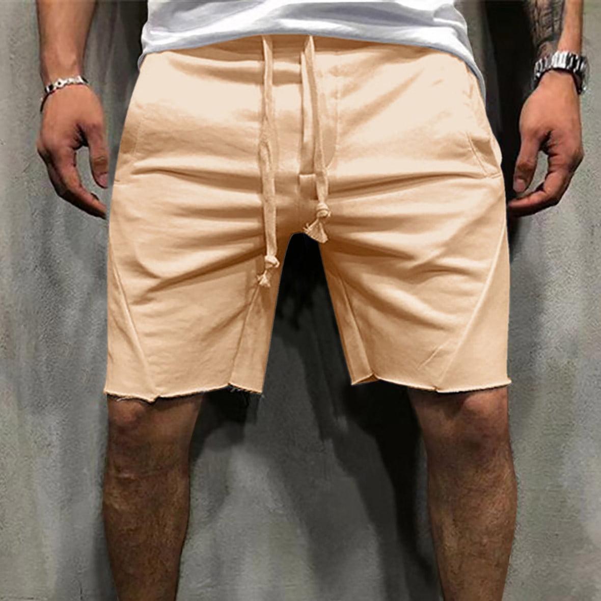 WAENQINLA Swim Trunks for Men Casual Elastic Wiast Beach Shorts Quick ...