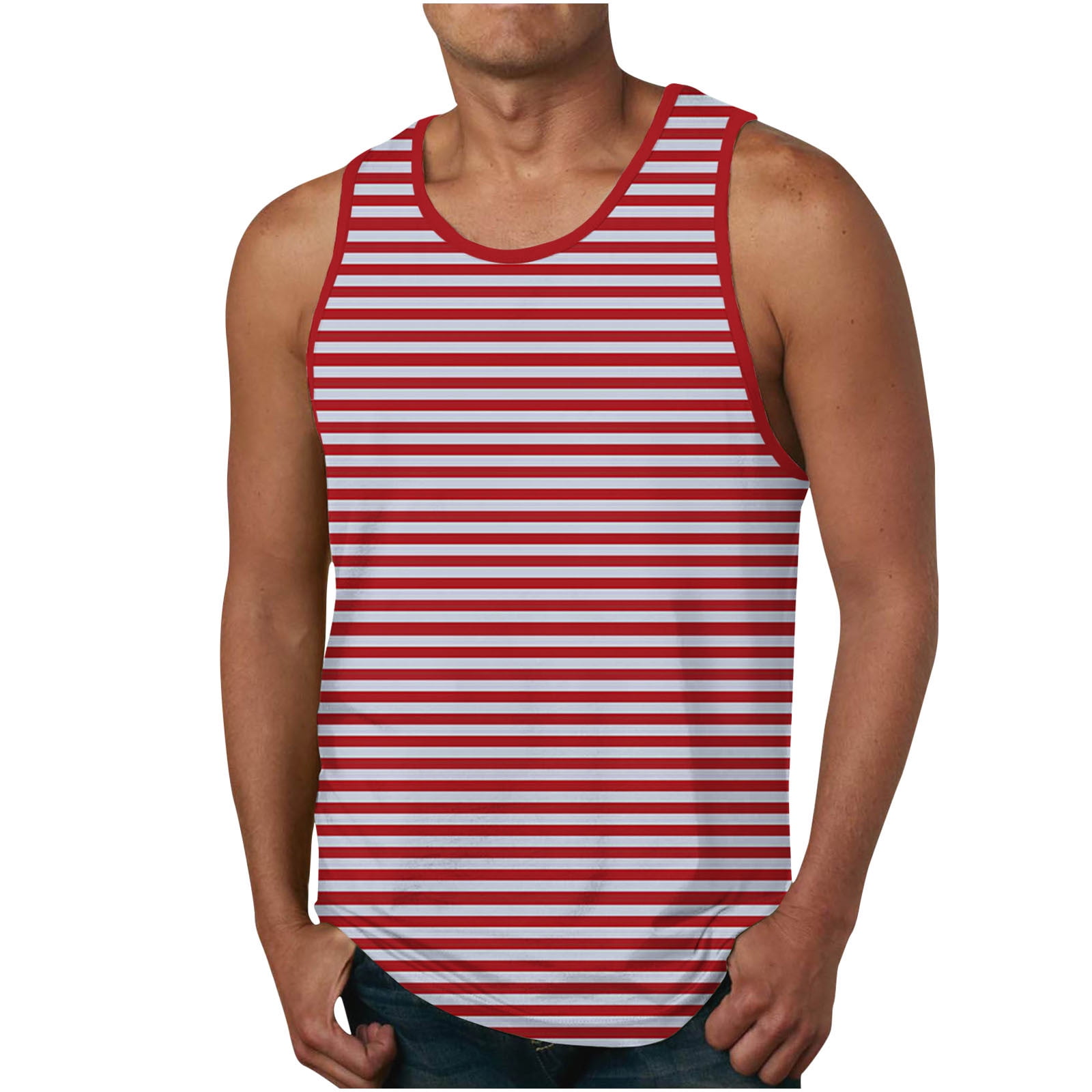 WAENQINLA Tank Tops for Men Big and Tall Muscle Sleeveless Shirts ...