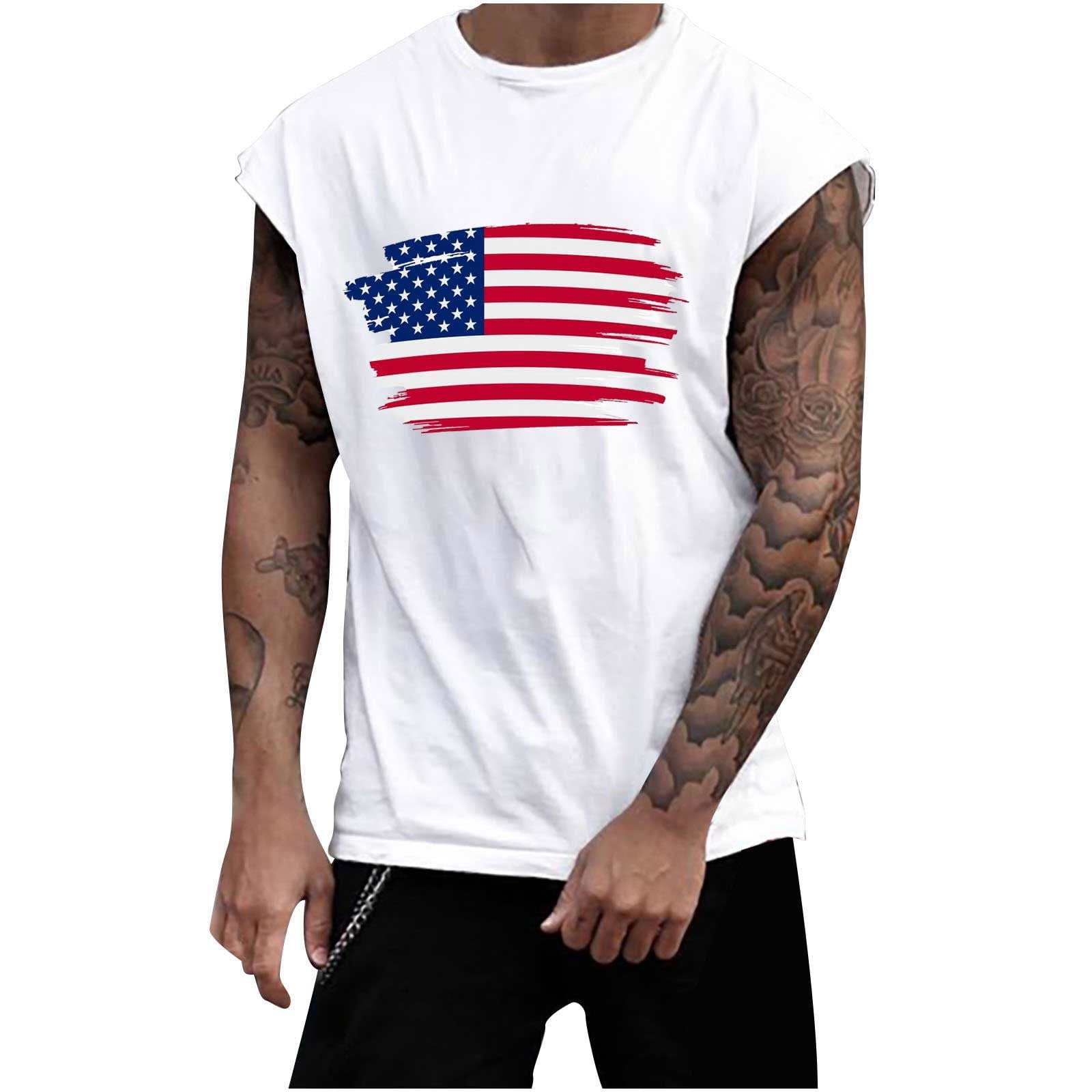 WAENQINLA Tank Tops for Men Cotton Bodybuilding Sleeveless Tshirts ...