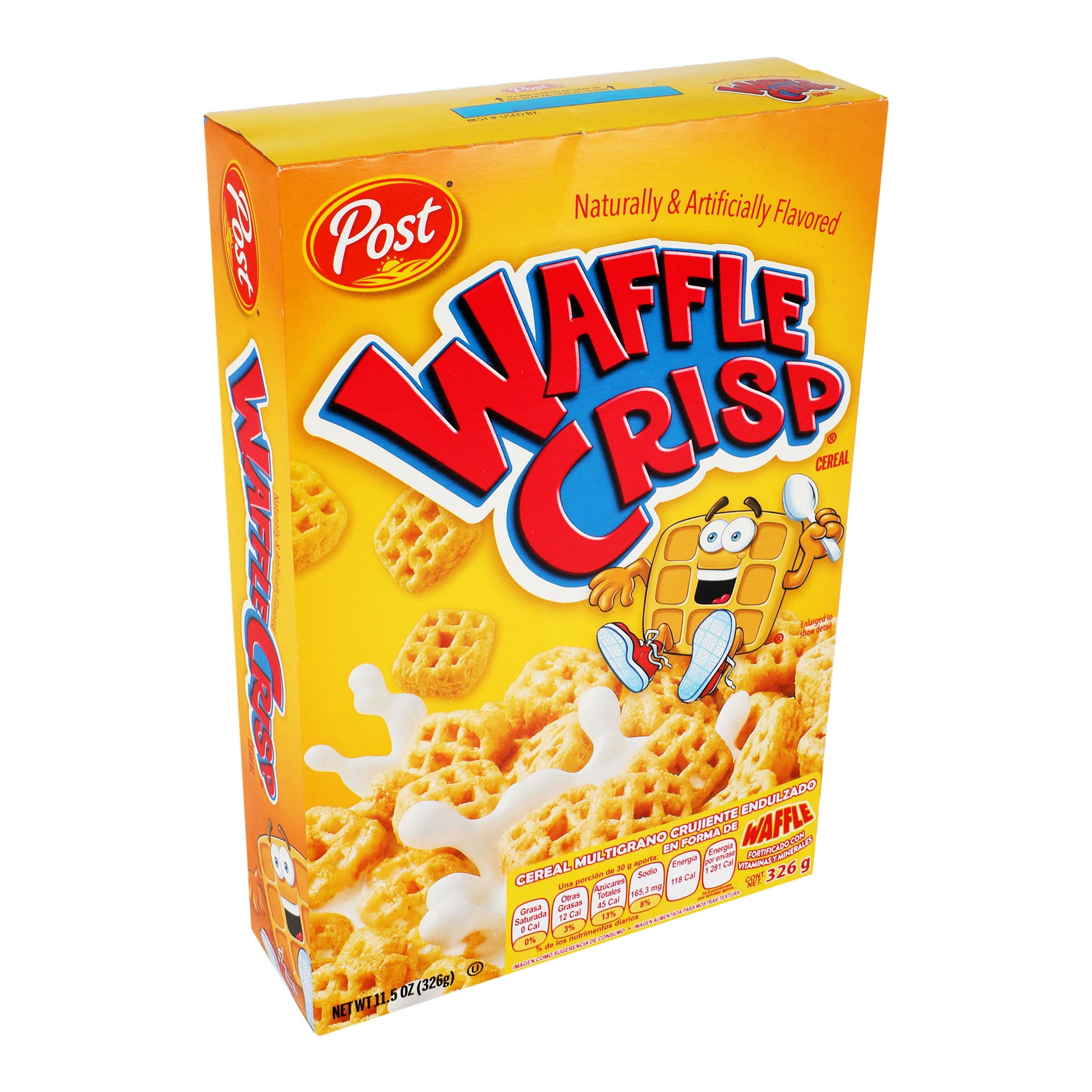 WAFFLE CRISP POST CEREAL WAFFLE CRUJIENTE ENDULZADO 326 g - Walmart.com