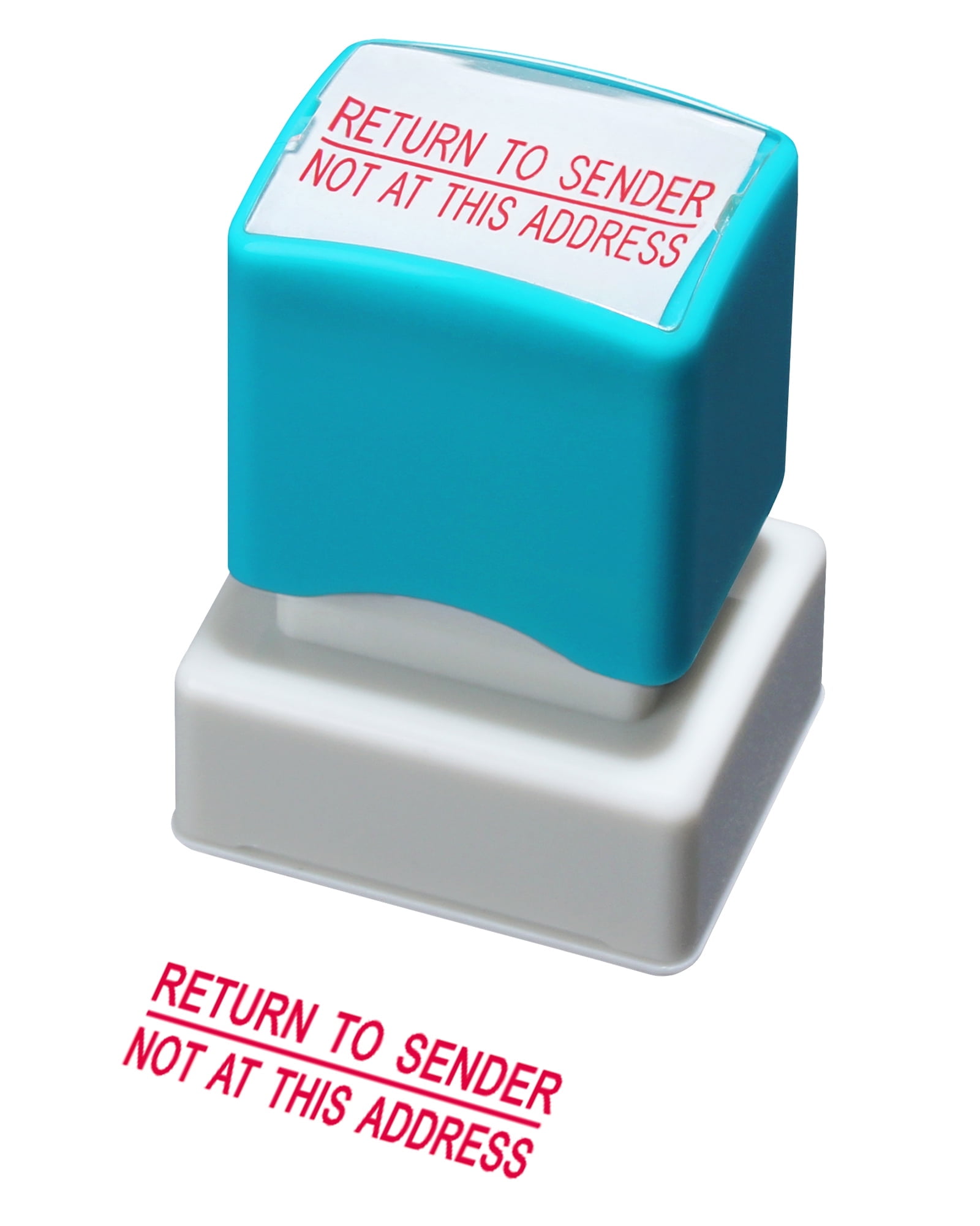 WAFJAMF Return to Sender not at This Address–Information Stamps Self ...