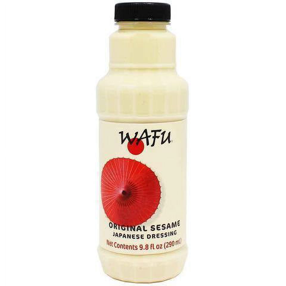 WAFU, Japanese Style Vinaigrette Salad Dressing, Original Sesame, 9.8oz (1 bottle) - Walmart.com