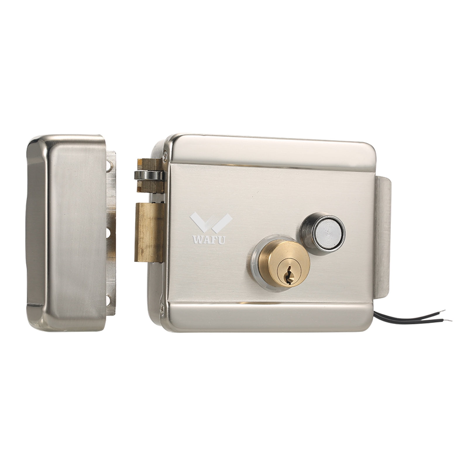 WAFU Smart Electric Gate Door Lock Secure Electric Metallic Lock ...