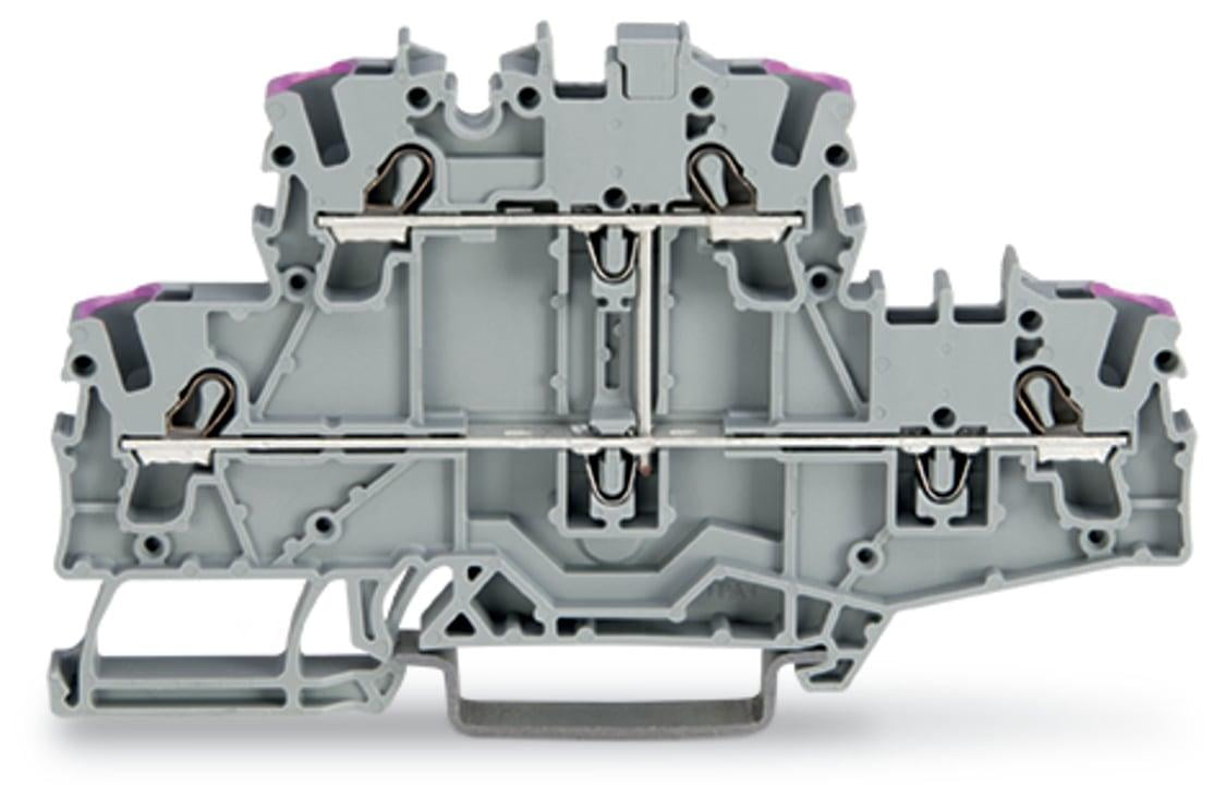 WAGO 2002-2708 Double-deck terminal block - Walmart.com