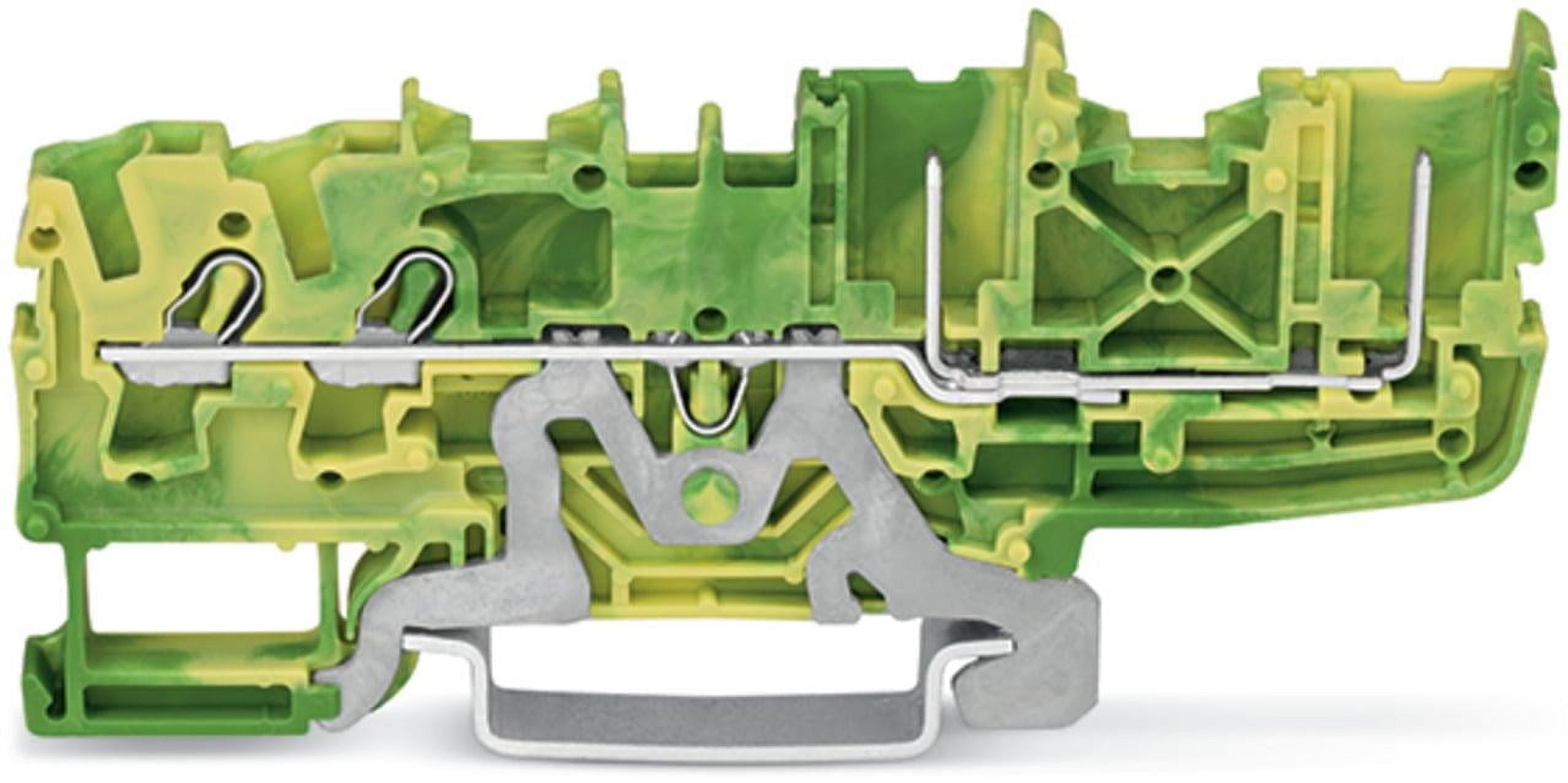 WAGO 2022-1407 2022 2-Conductor Terminal Block, 22 to 12 AWG Wire, 35 ...